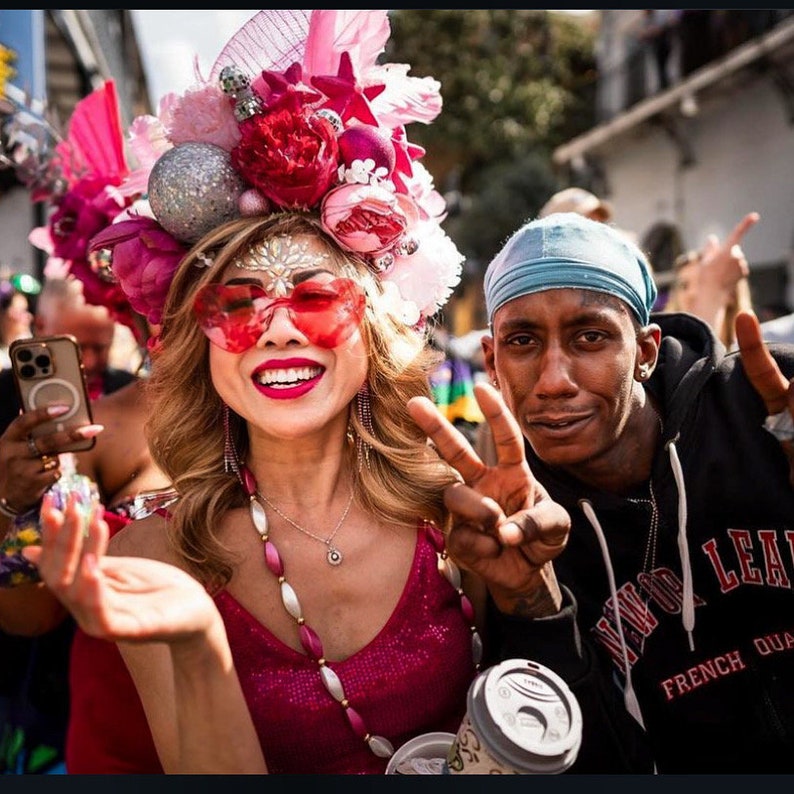 Barbie Pink Stunning Large Headdress - Etsy