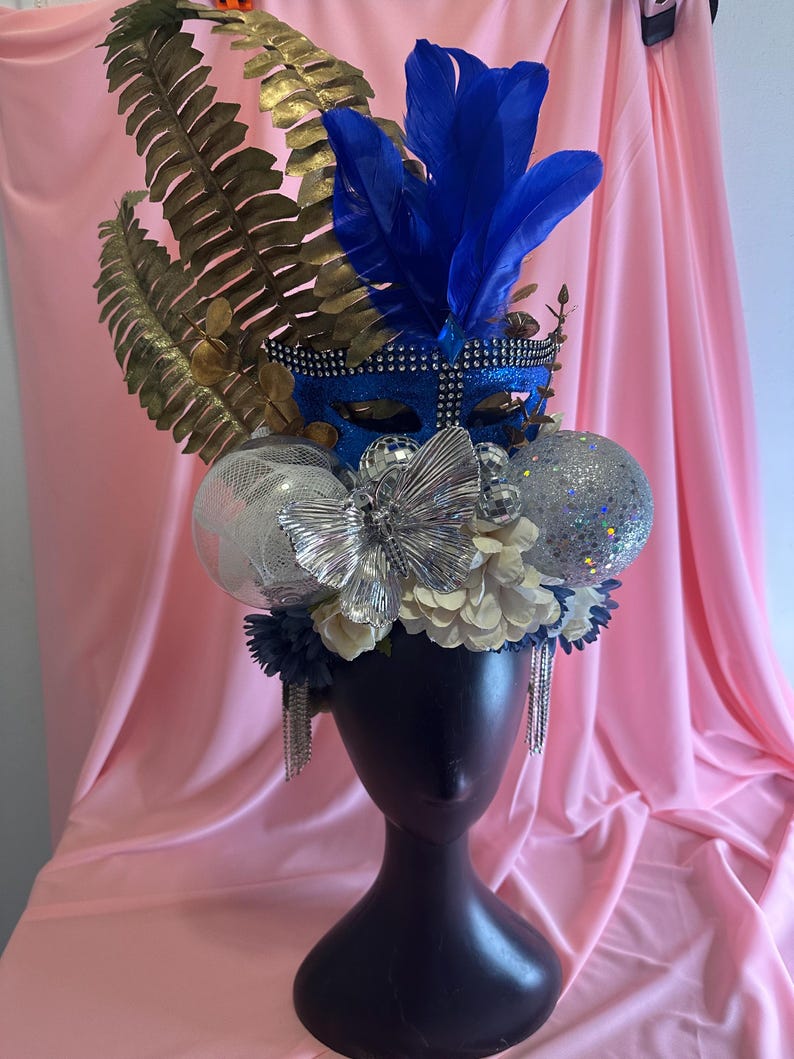 Masquerade Headdress - Etsy