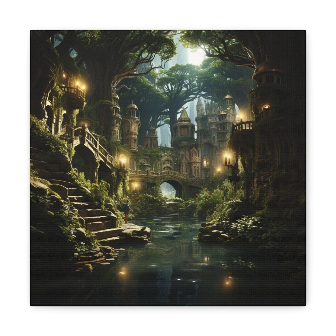 Enchanted Realm: Guardian Spirits of the Whispering Woods - Etsy