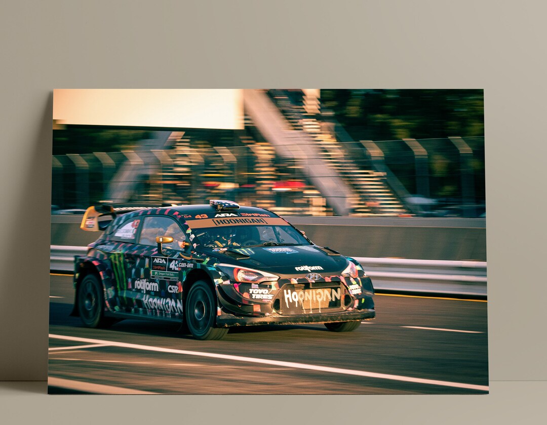 Ken Block Hoonigan 2022 Rally Poster - Etsy
