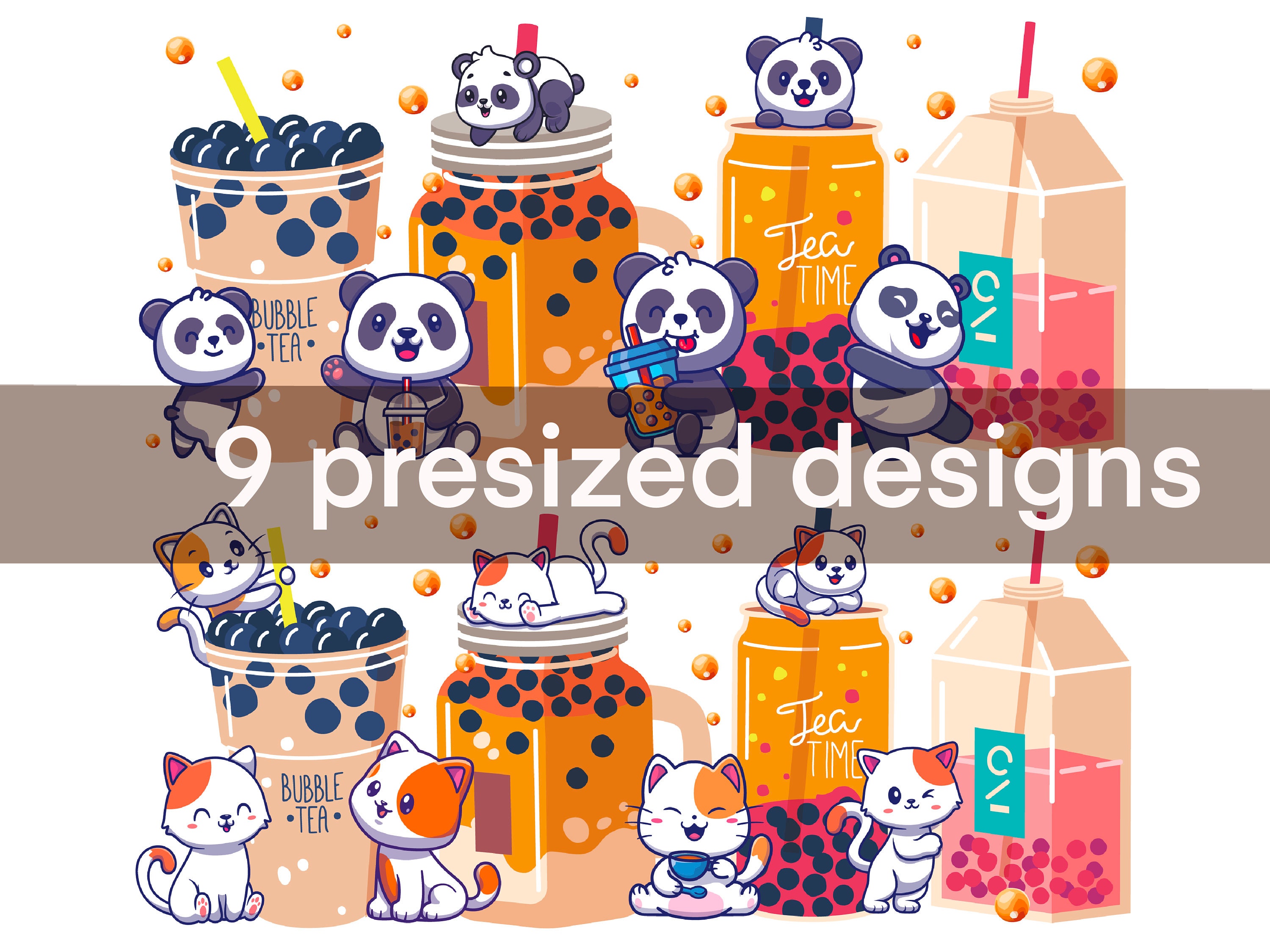 Boba Beauty, 16 Oz Glass Cup PNG Designs Celebrating Every Sip of ...