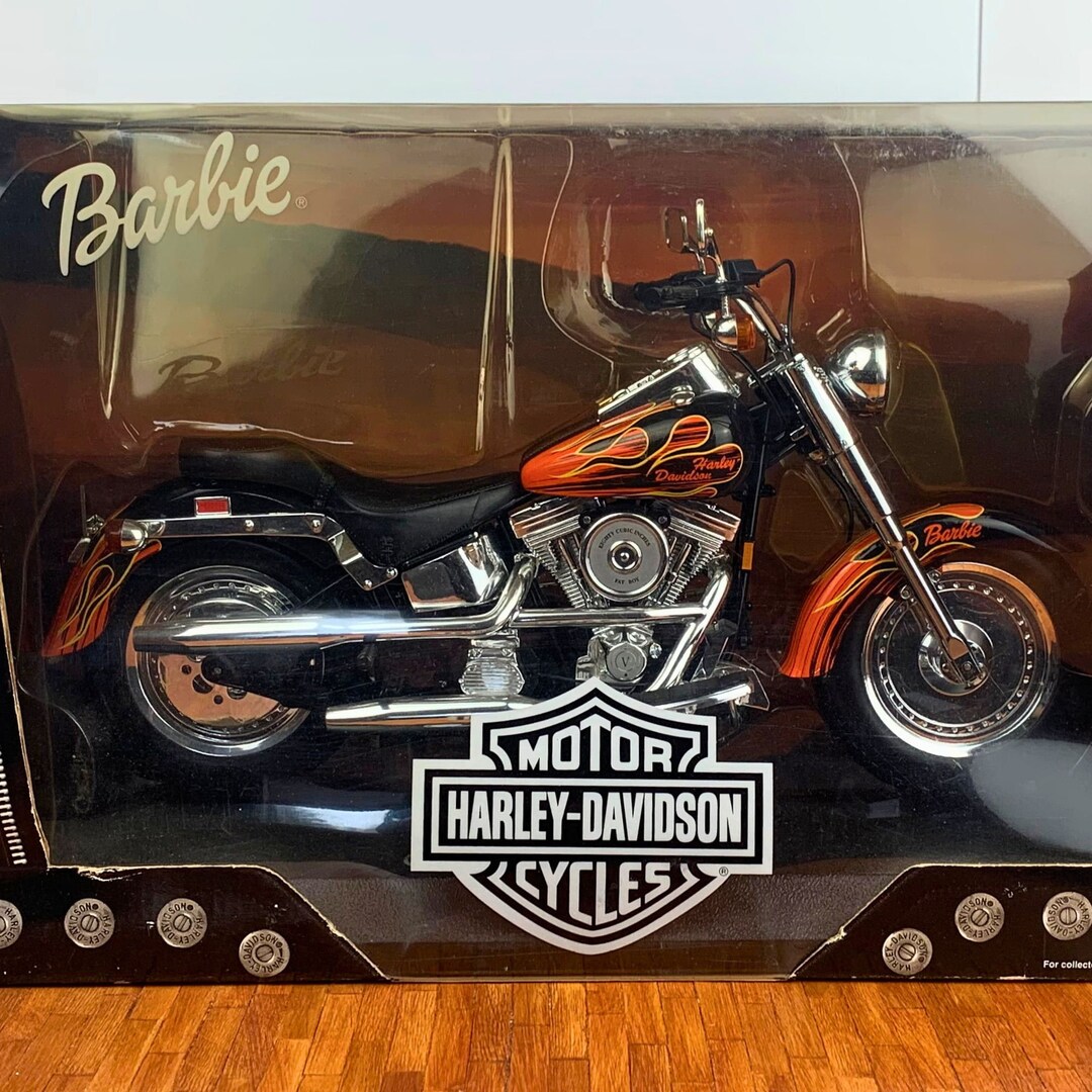 Harley Davidson Motorcycle Barbie 1/6 Scale - Etsy