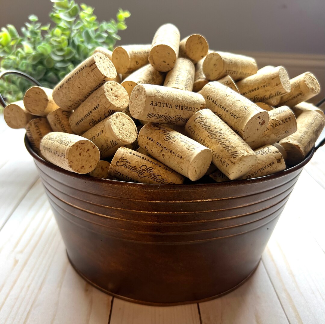 225 Wine Corks Recycled DIY Wine Cork Craft Wine Cork - Etsy
