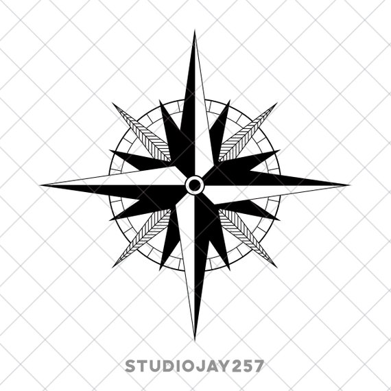 Simple Compass Vector