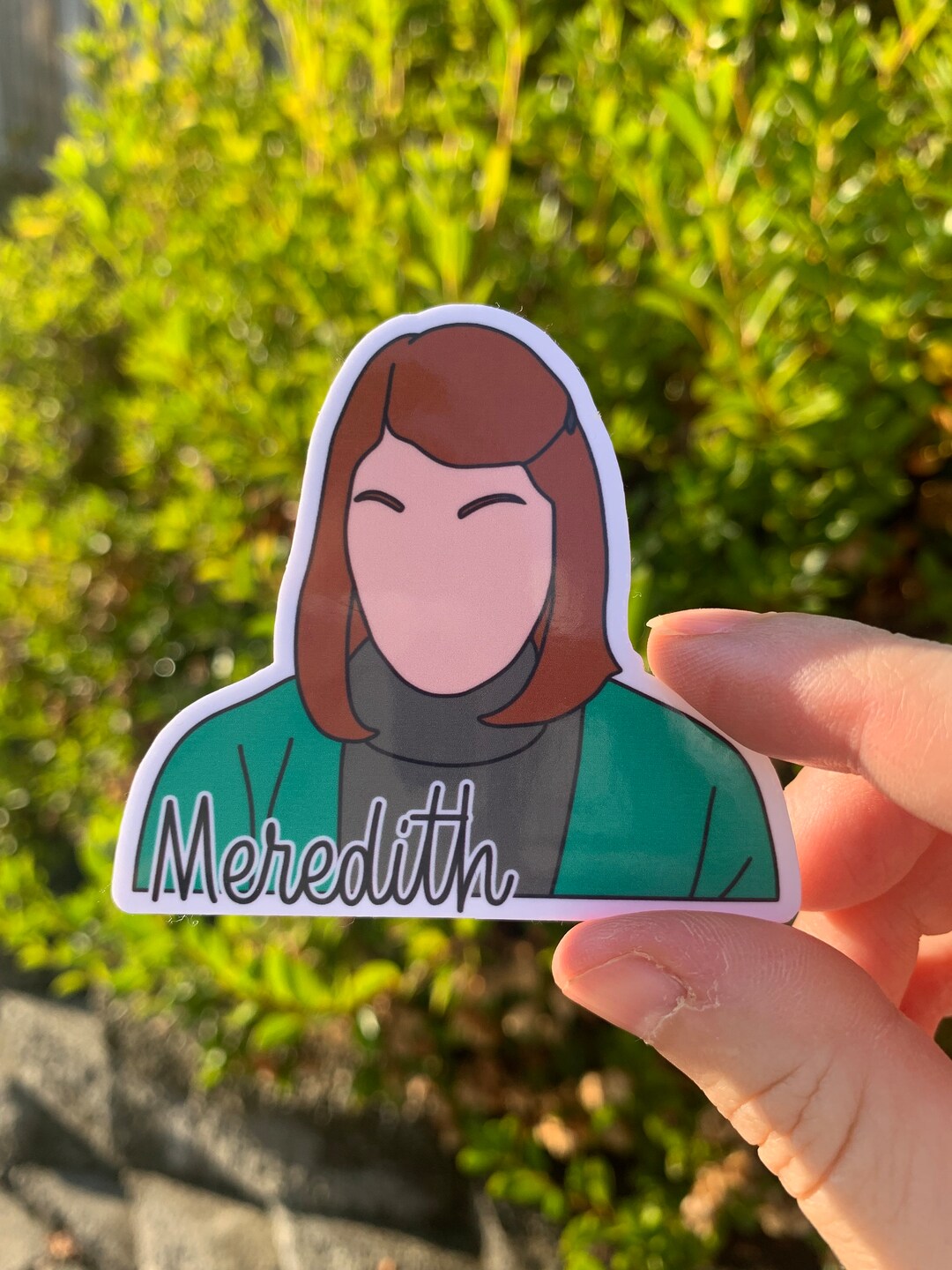 Meredith Palmer Sticker | the Office Fan Dunder Mifflin Scranton - Etsy