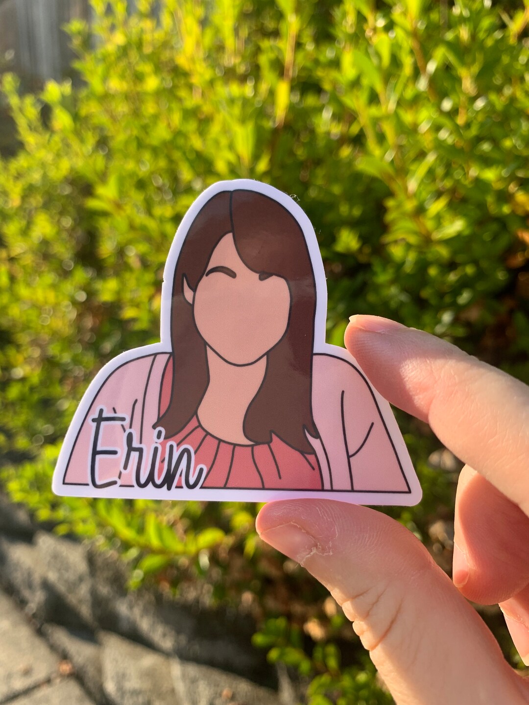 Erin Hannon Sticker | the Office Fan Dunder Mifflin Scranton - Etsy