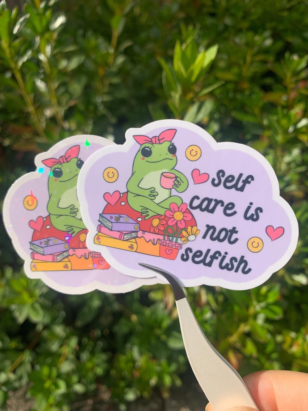 Self Care is Not Selfish Mental Health Self Love Happy Positive Sticker ...