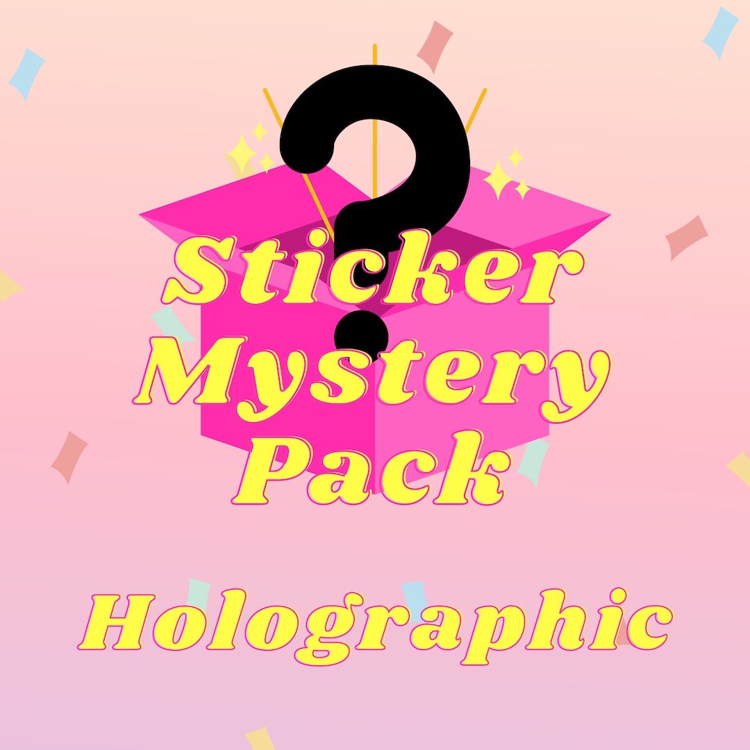 Sticker Mystery Pack | Holographic Spooky or Mystic - Etsy