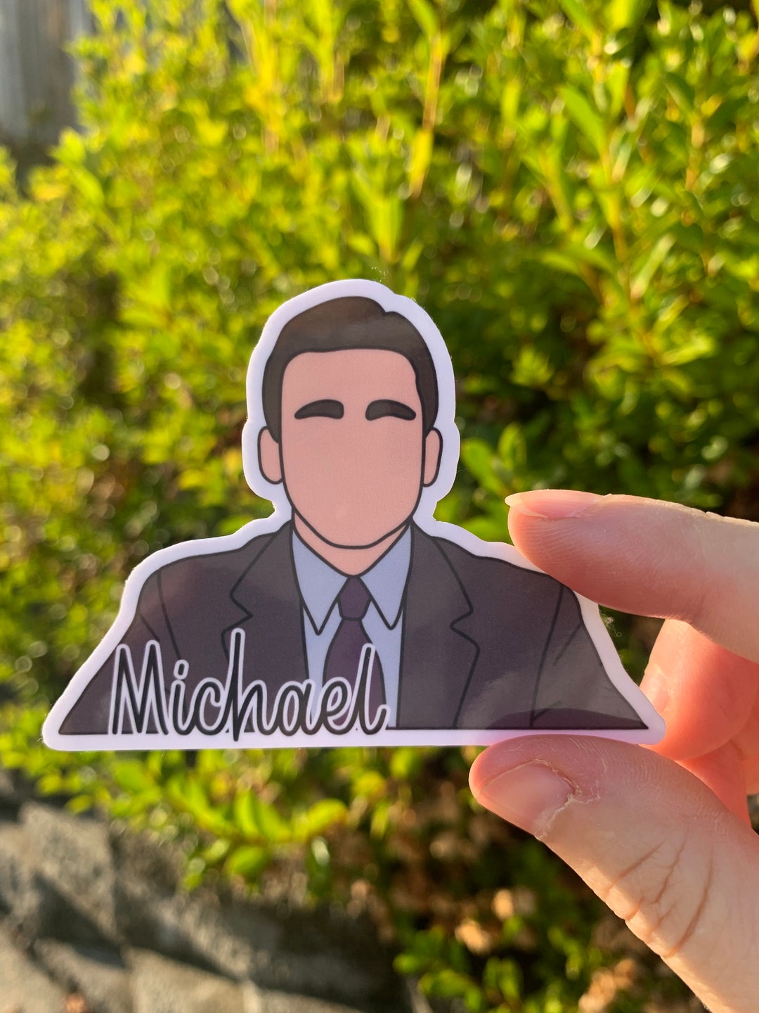 Michael Scott Sticker | the Office Fan Dunder Mifflin Scranton - Etsy