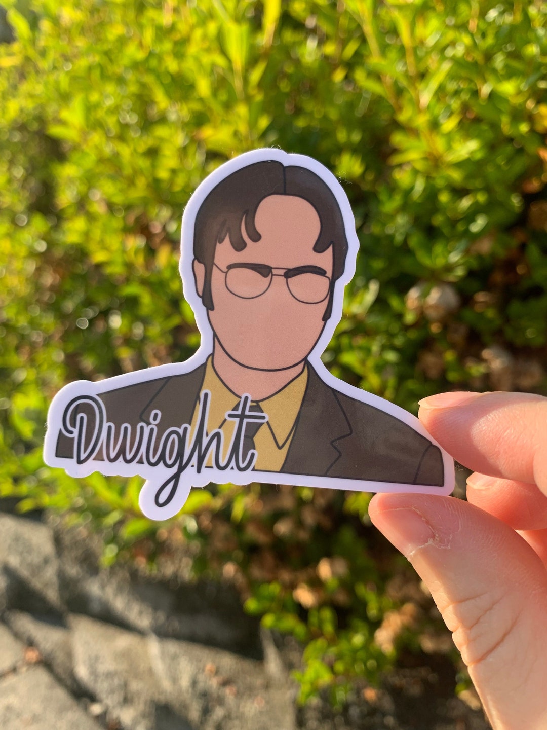 Dwight Schrute Sticker | the Office Fan Dunder Mifflin Scranton - Etsy