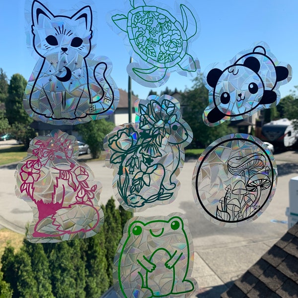 Nature Window Decals - Etsy