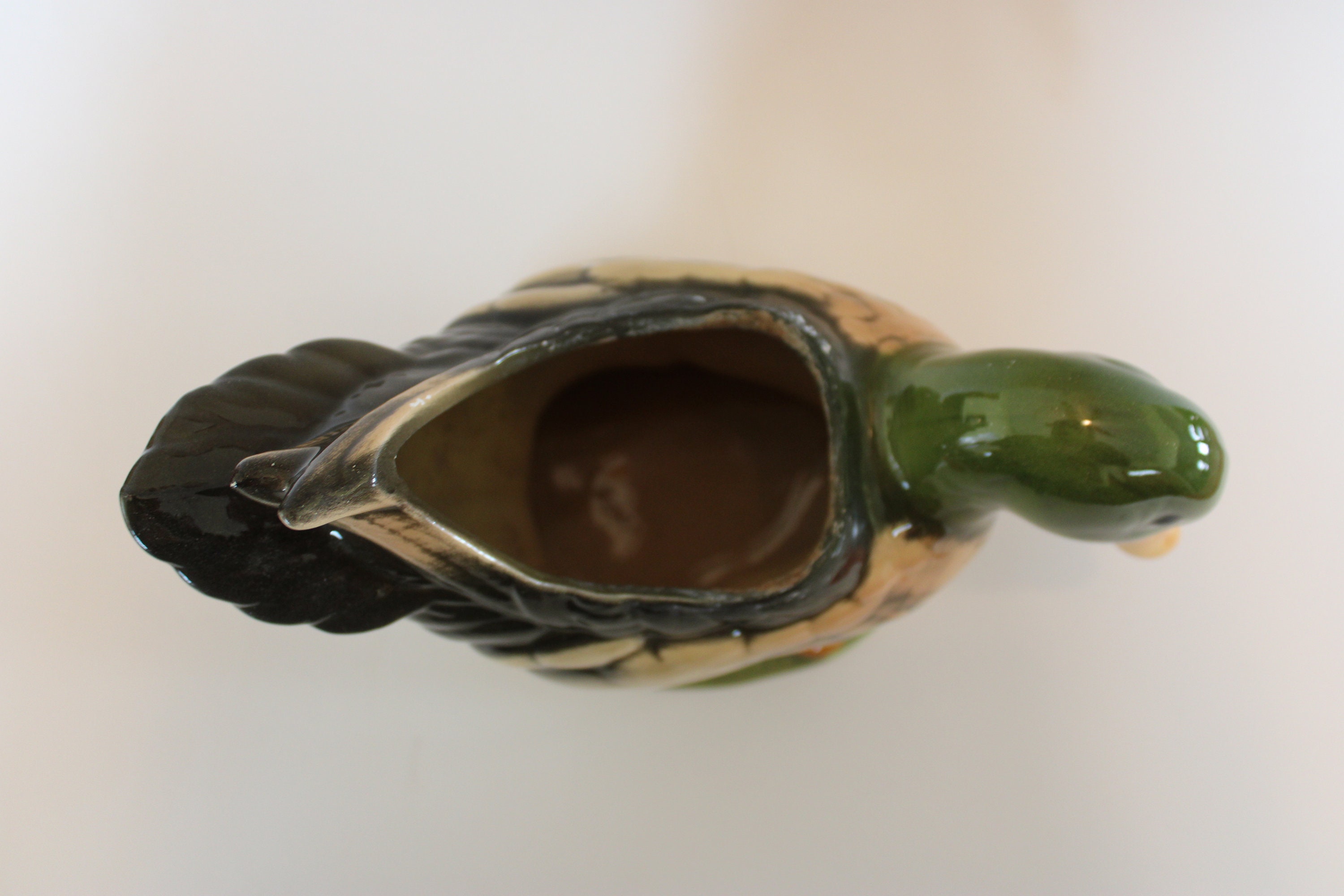 Antique Duck Flower Planter / Pot Ceramic - Etsy