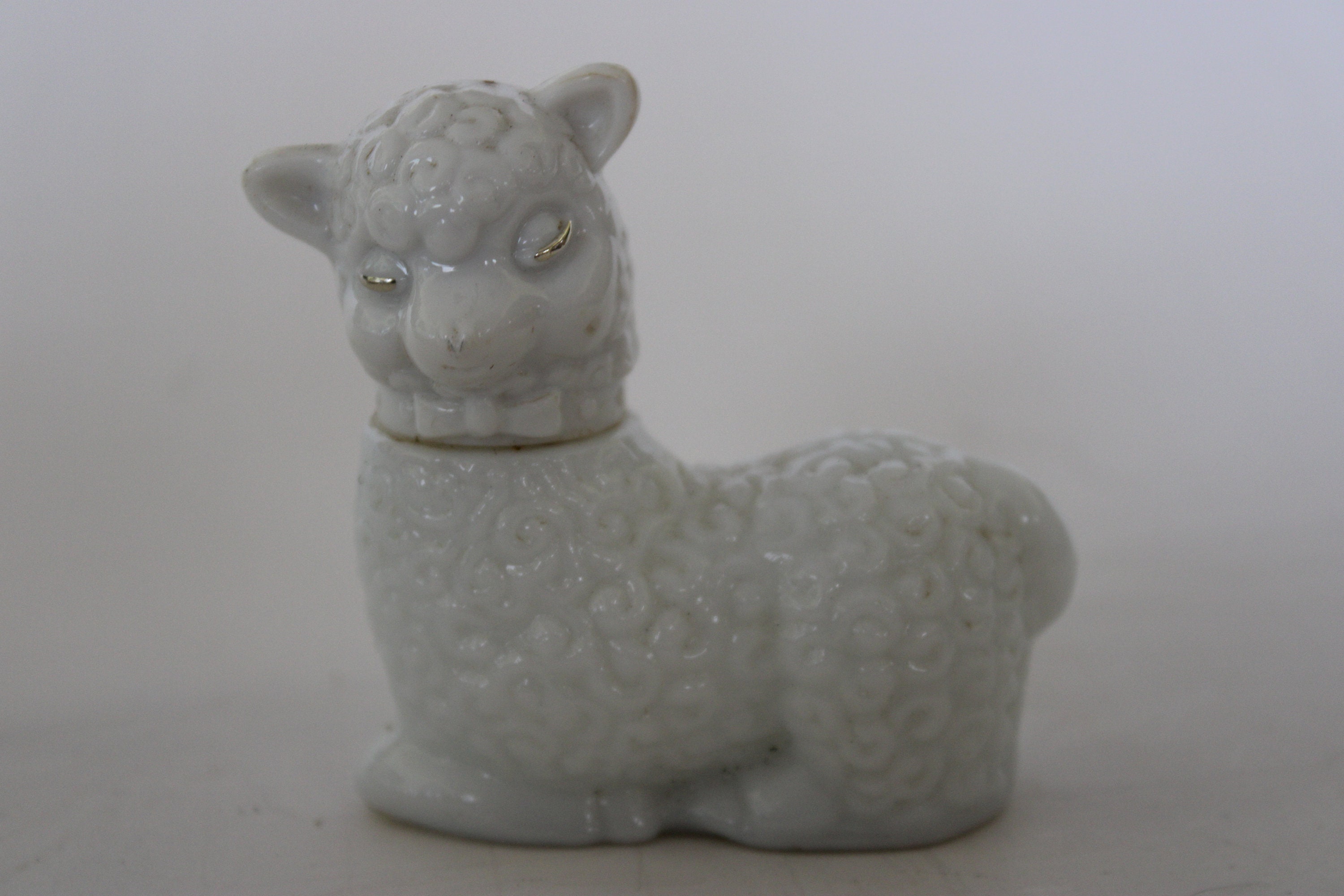 Vintage Avon White Lamb Perfume Bottle 1950s - Etsy