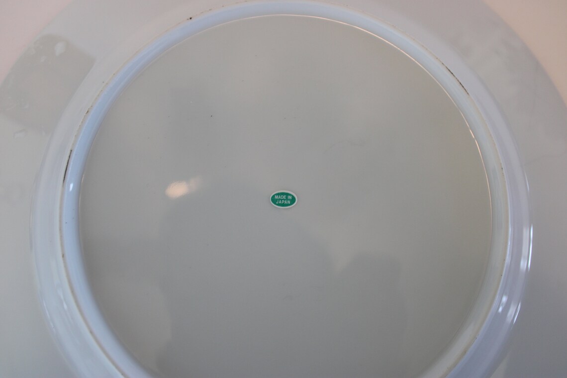Pair of Pristine Broad Gold Trimmed 10.75" Plates, Made in Japan - Etsy
