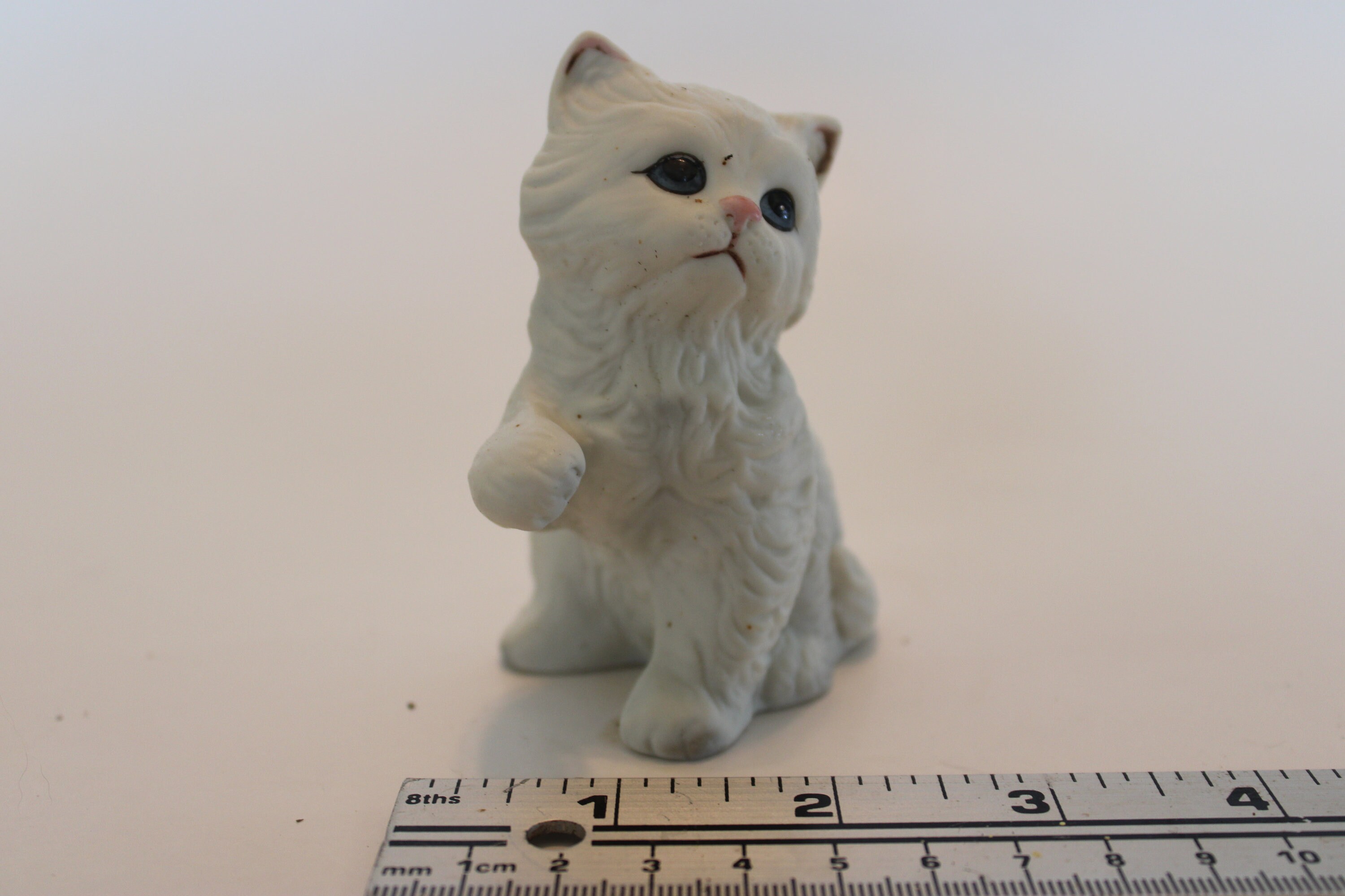 White Cat Figurine, Homco, Made in Taiwan, Without a Bow #1413 - Etsy