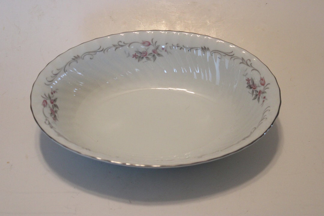 Genuine Porcelain China Gold Standard Made in Japan Oval Serving Bowl ...