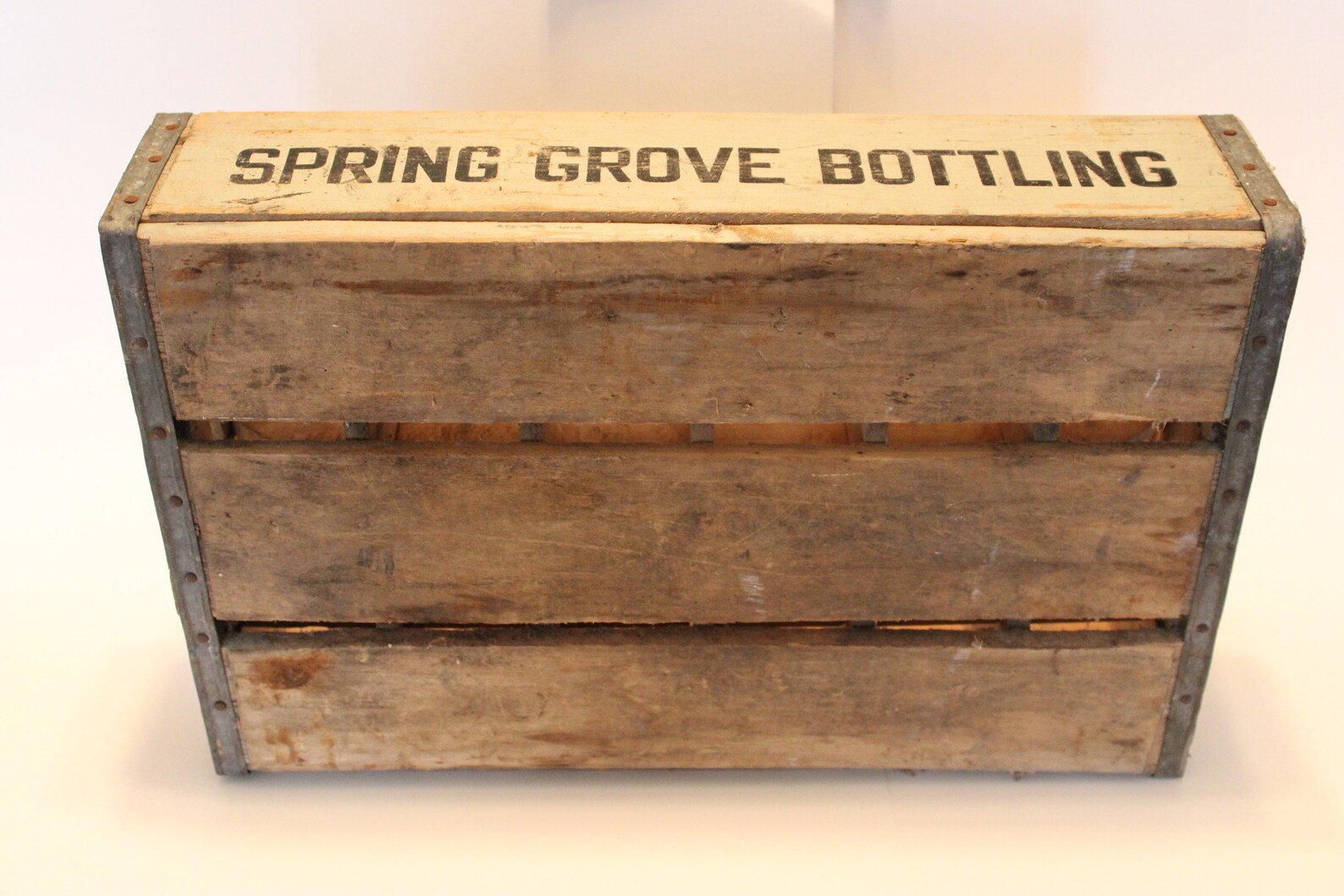 Spring Grove Bottling Co. Bottle Crate, Good Condition, Rack Still ...