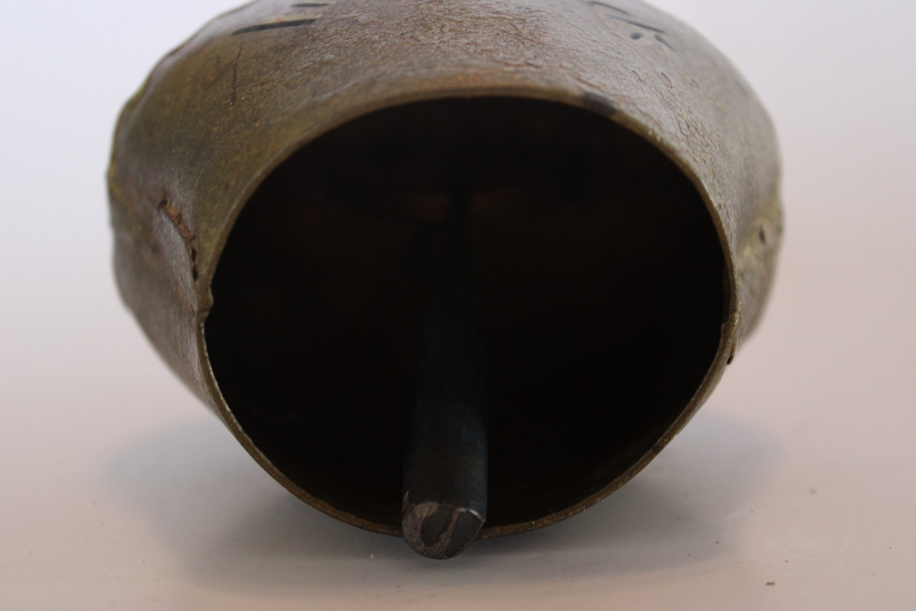 Vintage Austrian Brass Cow Bell, With a Resonant Ring. Innsbruck, With ...