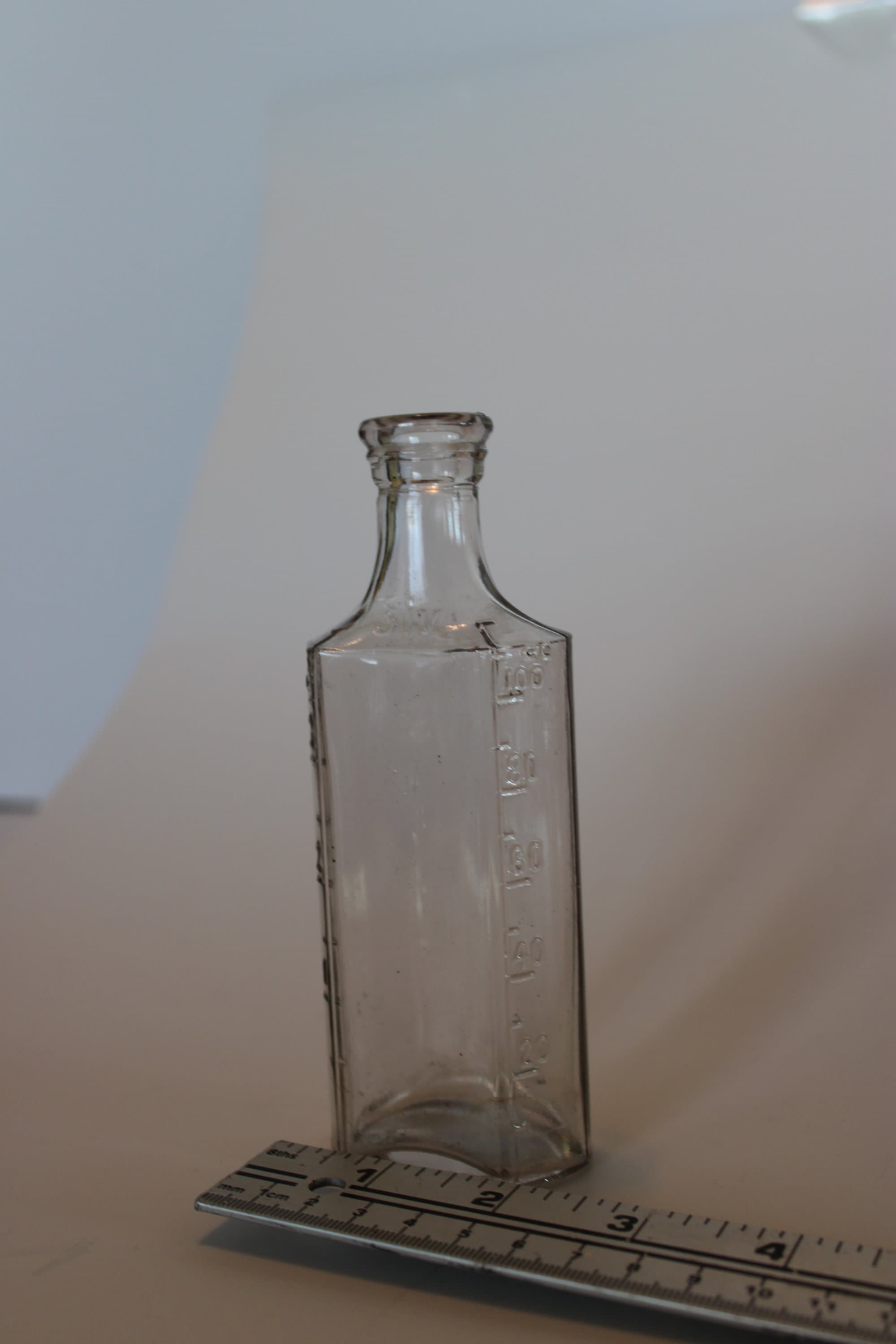 Vintage Owens 3IV Graduated Medicine Bottle, Embossed - Etsy