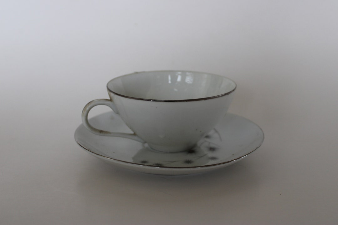 Creative Fine China 1014 Japan Teacup and Saucer - Etsy