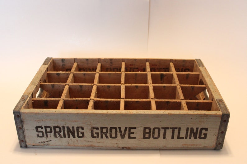 Spring Grove Bottling Co. Bottle Crate, Good Condition, Rack Still ...