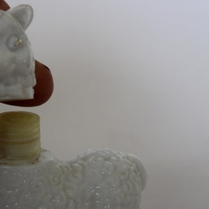 Vintage Avon White Lamb Perfume Bottle 1950s - Etsy