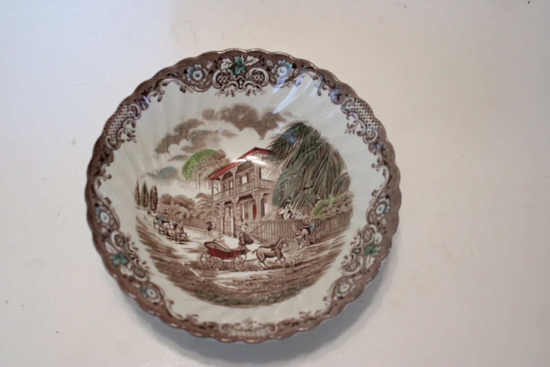 Heritage Hall French Provincial Vegetable Bowl 8.25" Diameter. Made in ...