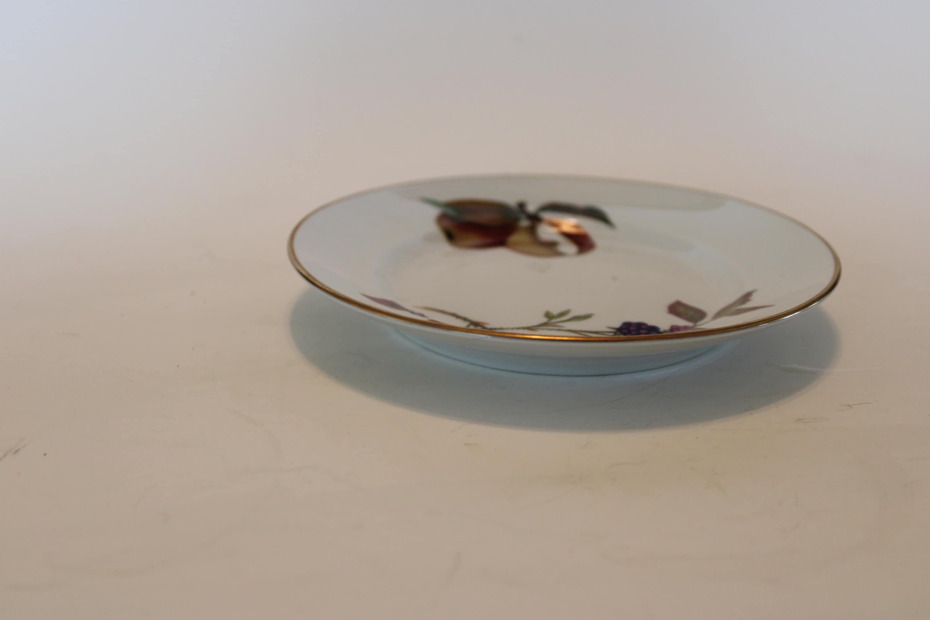 Royal Worcester Fine Porcelain 6.5 Plate Apples and - Etsy