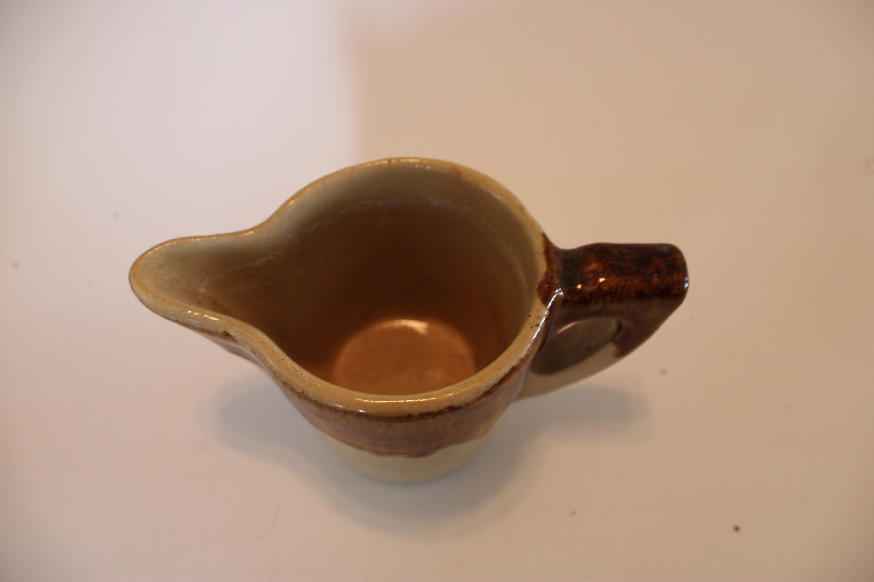 R.R.P. Co, Large Creamer / Small Jug, Two-tone Pottery - Etsy