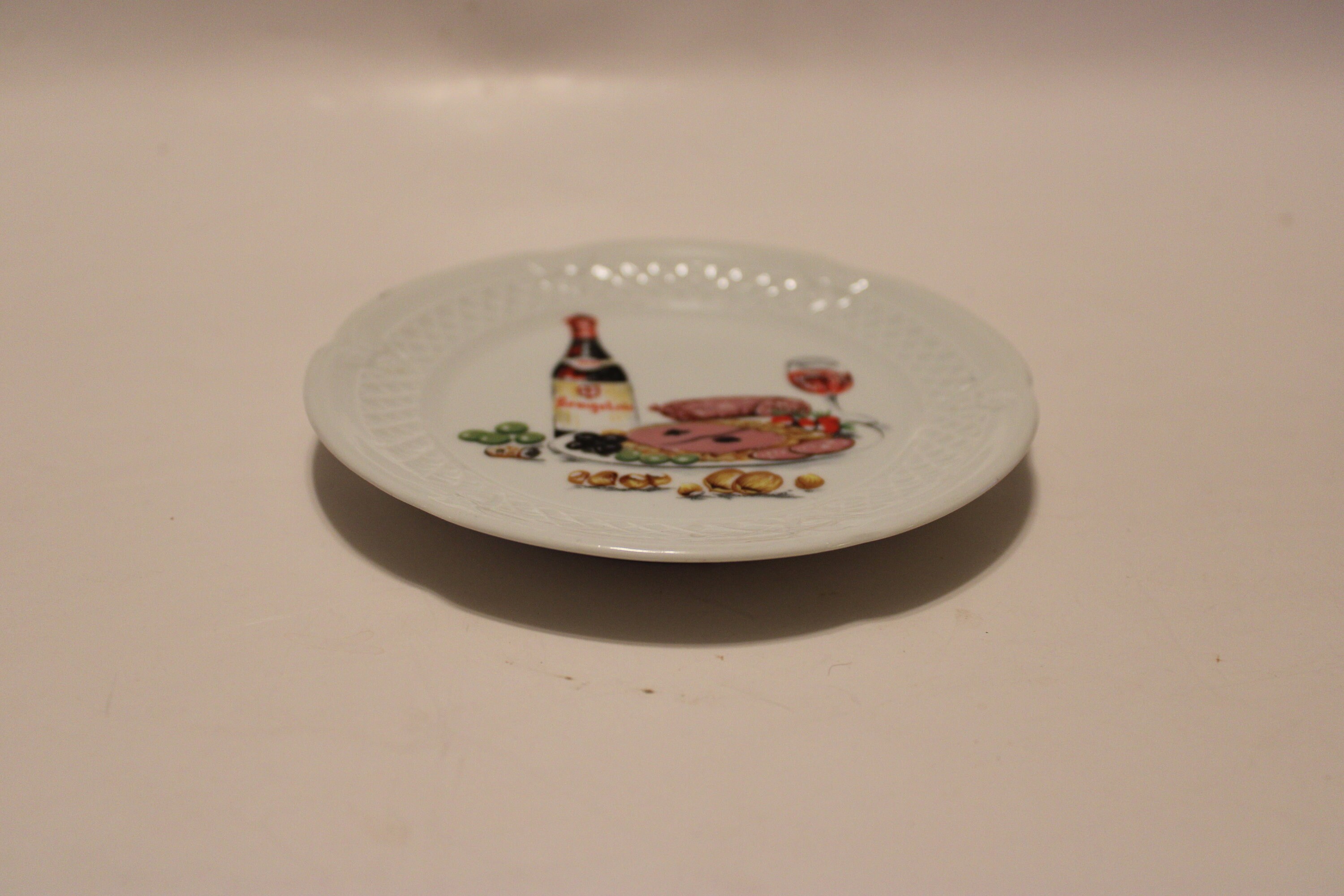 5.75" Aperitif Plate Berry Haute Porcelaine Creation L. Lourioux ...