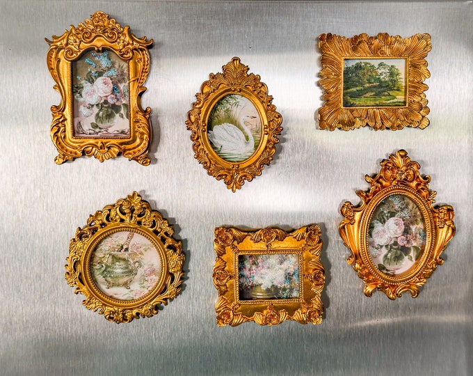 Vintage Style Refrigerator Magnet - Etsy