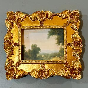 Gilded Ornate Framed Mini Art Refrigerator Magnets - Select 1 - Etsy