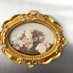 Gilded Ornate Framed Mini Art Refrigerator Magnets - Select 1 - Etsy