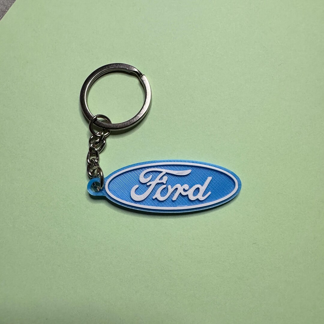 Ford Logo Keyring - Etsy