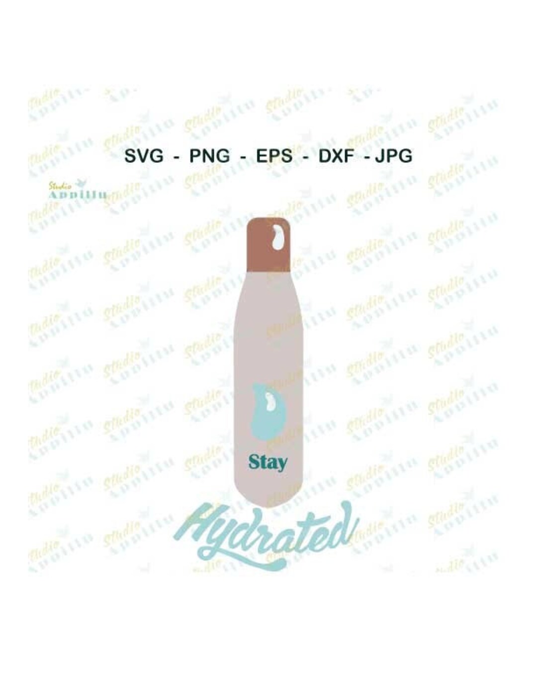 Hydration SVG, Fitness SVG, Health Tracker SVG, Wellness Svg, Exercise ...