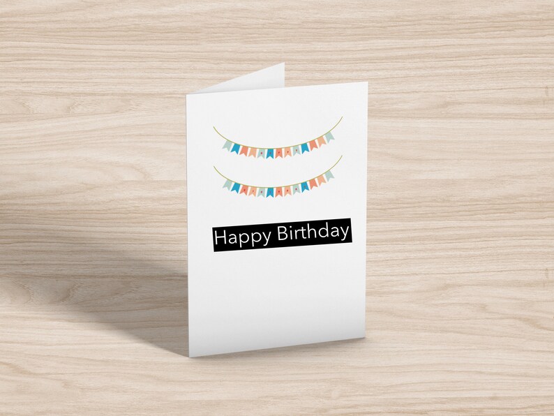 Birthday SVG, Birthday Banner SVG, Birthday Bunting SVG, Multicolored ...