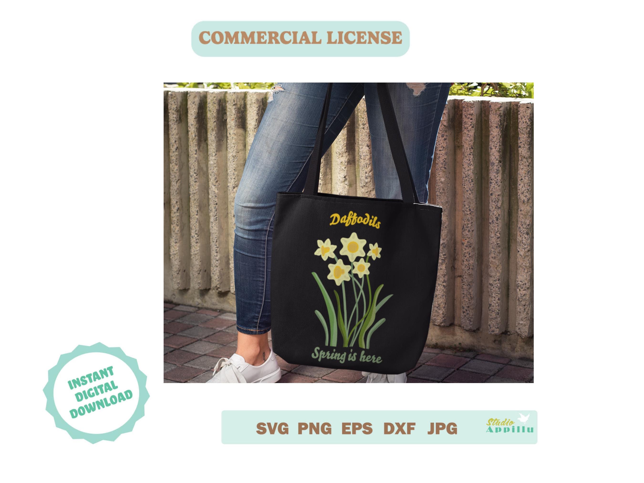 Daffodil SVG I Layered Flower SVG I Yellow Flower SVG File I Daffodil ...