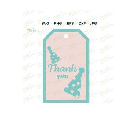 Thank You Gift Tags SVG I Favor Tags SVG I Thank You Tags SVG - Etsy