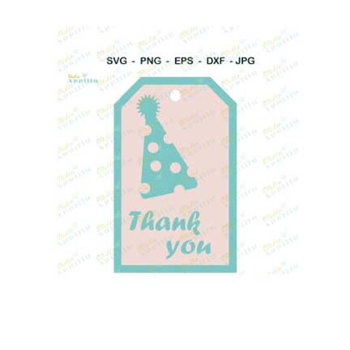Thank You Gift Tags SVG I Favor Tags SVG I Thank You Tags SVG - Etsy