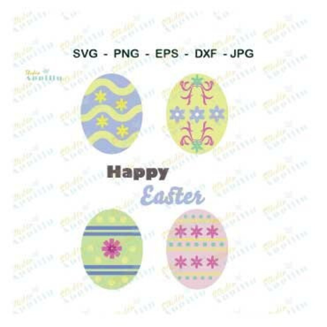 Layered Easter SVG I Easter Egg SVG I Easter Basket SVG I Easter Décor ...
