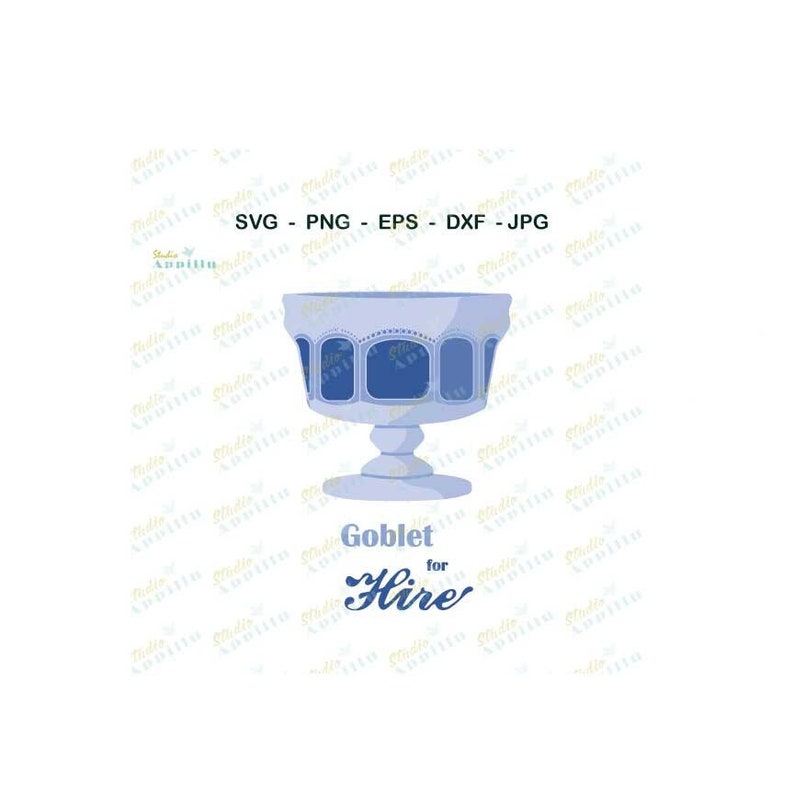 Goblet SVG, Glass Goblet SVG, Purple Goblet SVG, Goblet Vector Art ...