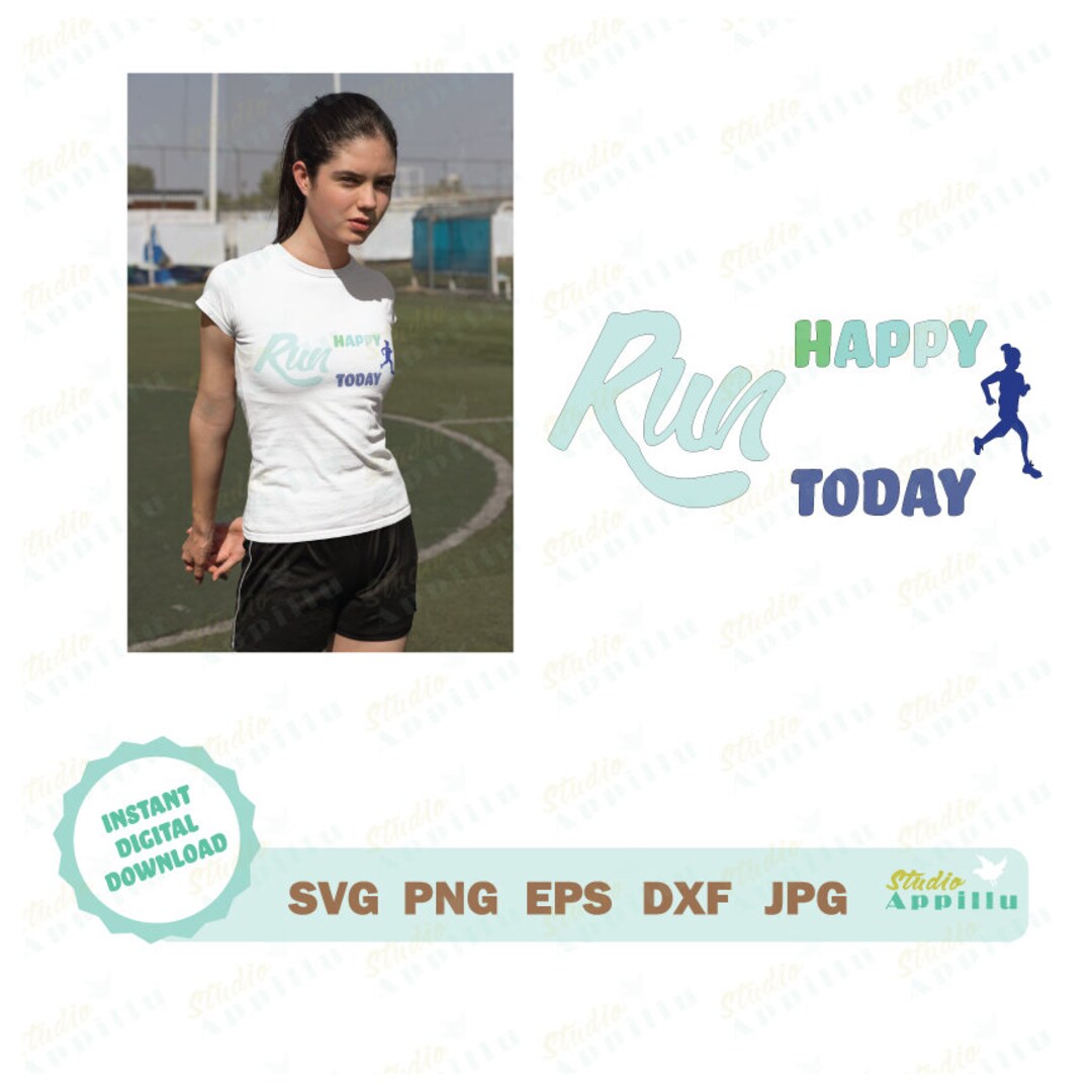 Running SVGI Runner Clip Art SVG I Runner Girl SVGI Running Quote Clip ...