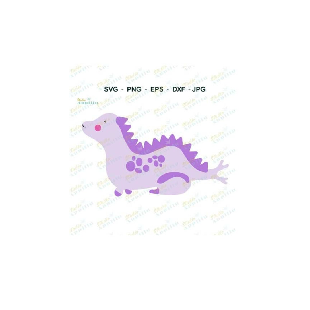 Dinosaur SVG I Pegasaurus Dinosaur Clip Art I Dinosaur Vector Art I ...