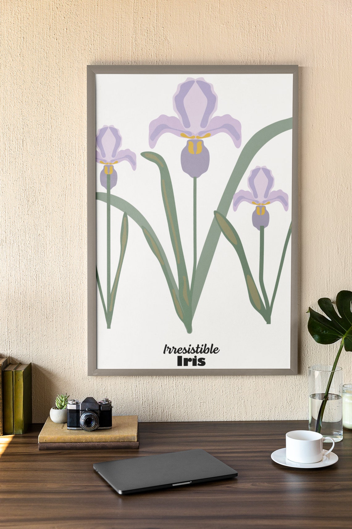 Flower SVG, Iris SVG, Purple Flower SVG File, Iris Vector Art, Iris Cut ...