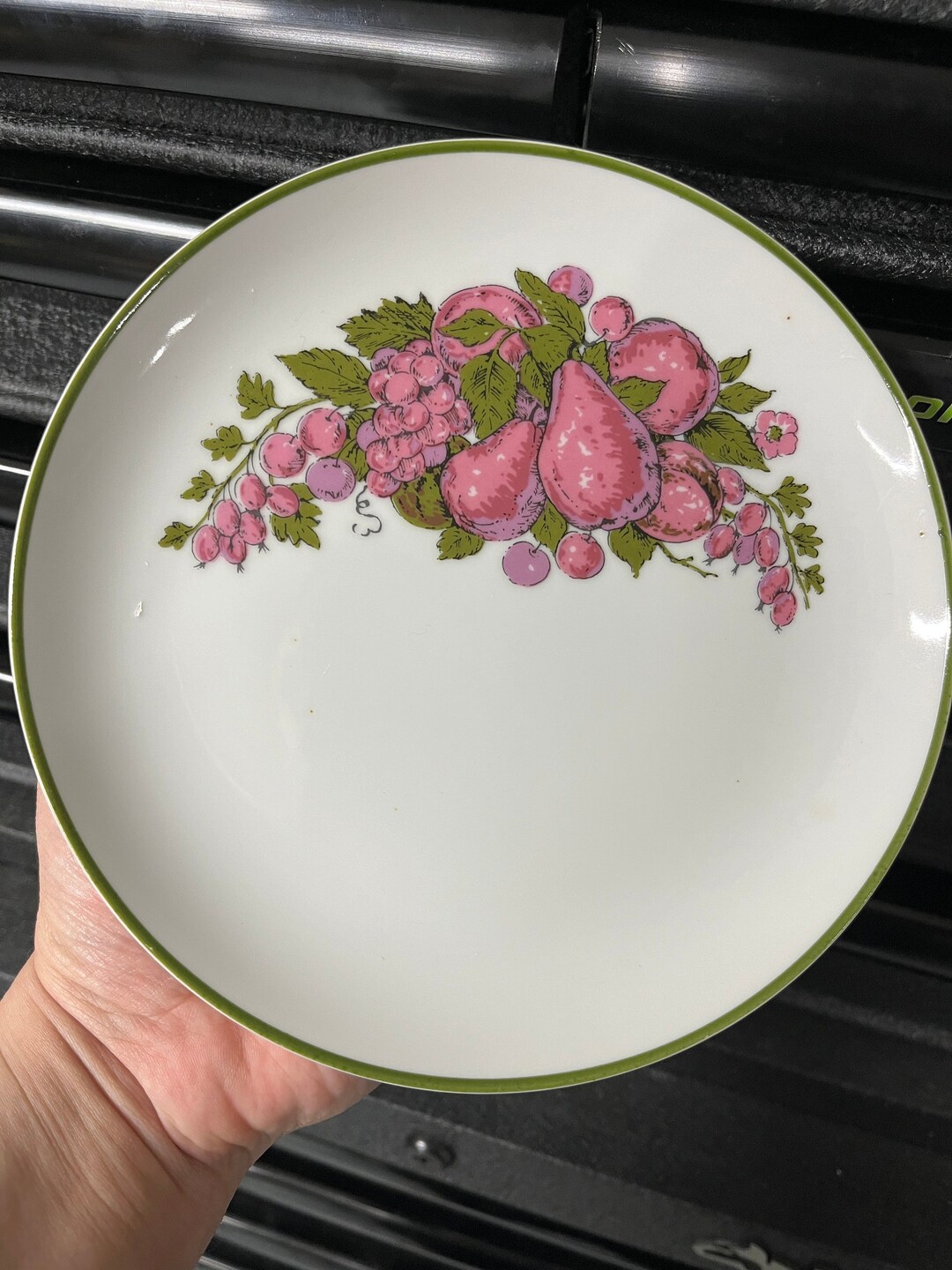 Set of 6/vintage Enesco Japan Salad Plates/very RARE/VTG Dinnerware ...