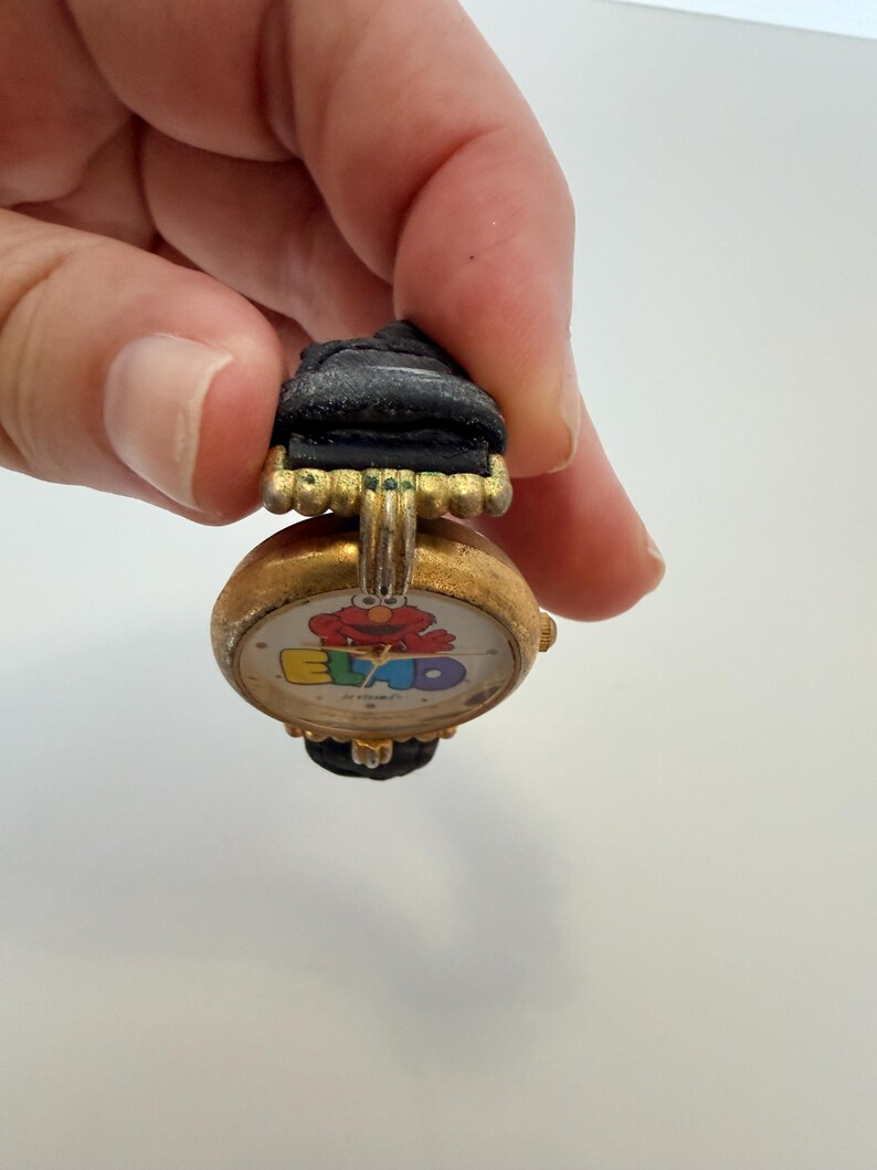Vintage Sesame Street ELMO Wristwatch Face by Fantasma/womans or Child ...