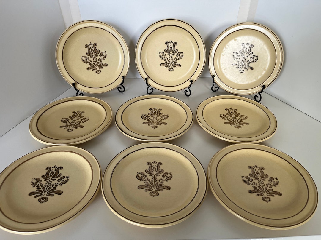 Set of 2 Vintage Pfaltzgraff Village Salad Plates/vintage Dishware ...