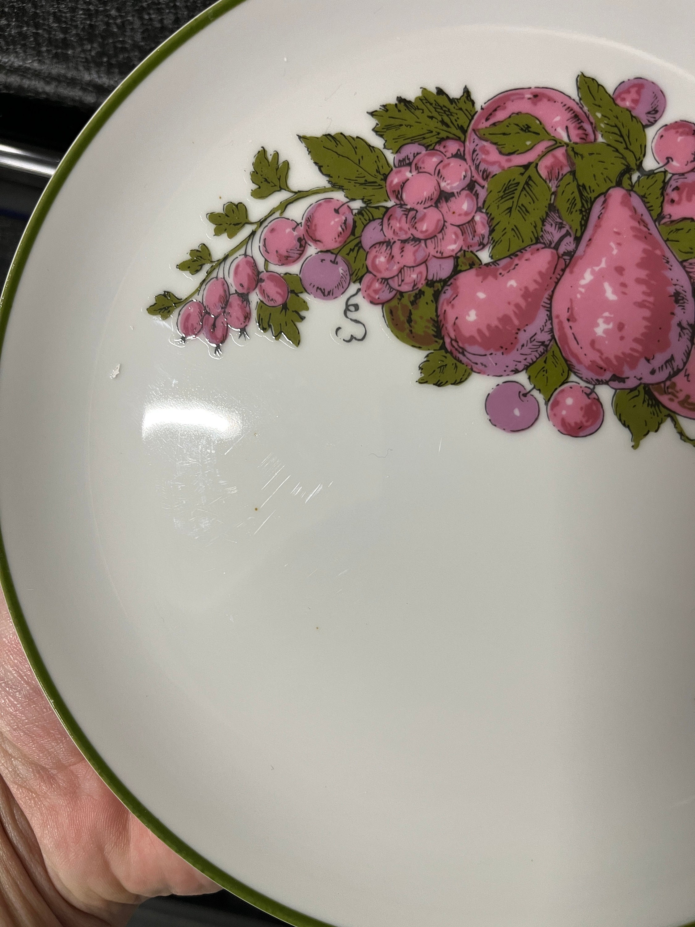 Set of 6/vintage Enesco Japan Salad Plates/very RARE/VTG Dinnerware ...