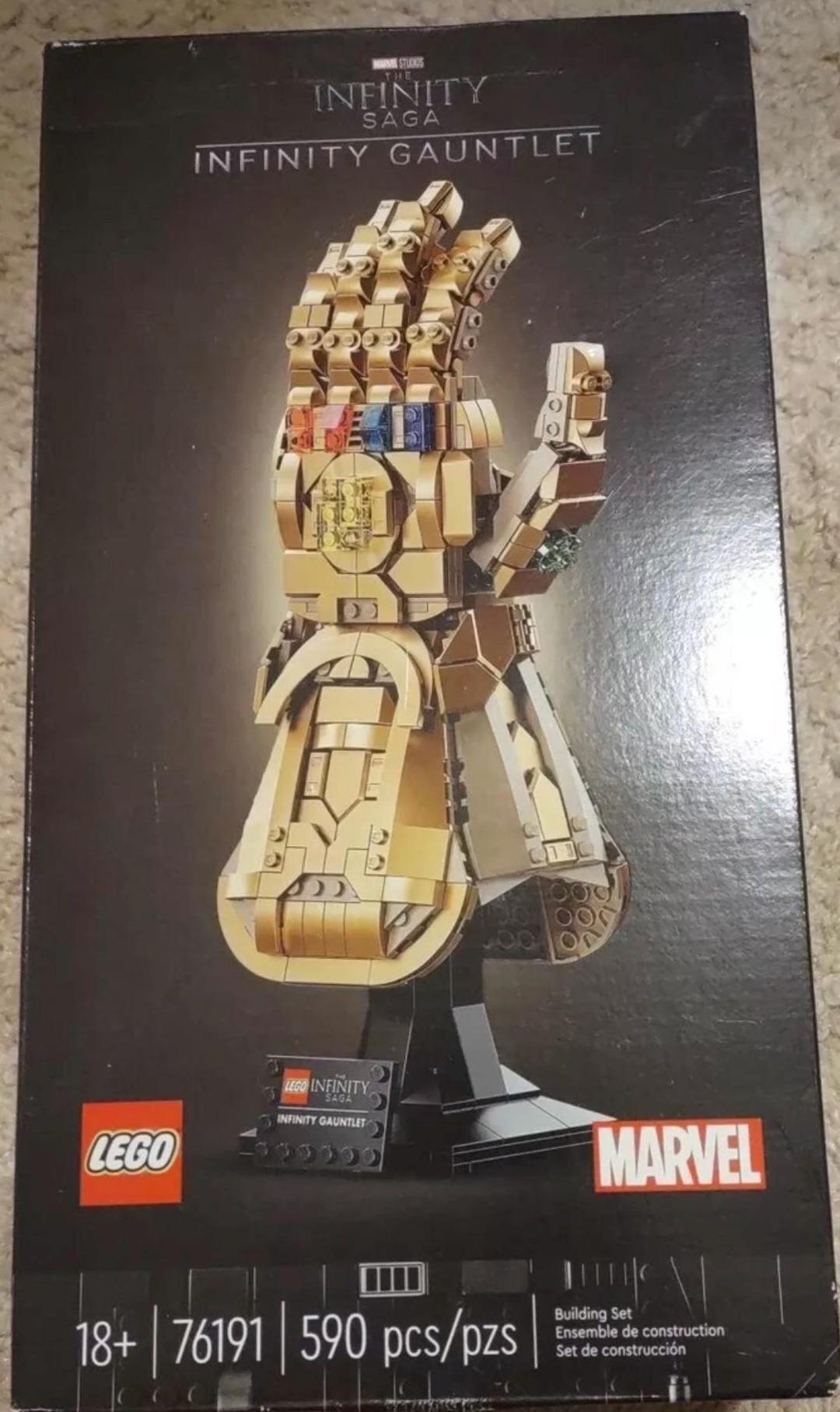 LEGO Marvel Infinity Gauntlet Set - Etsy