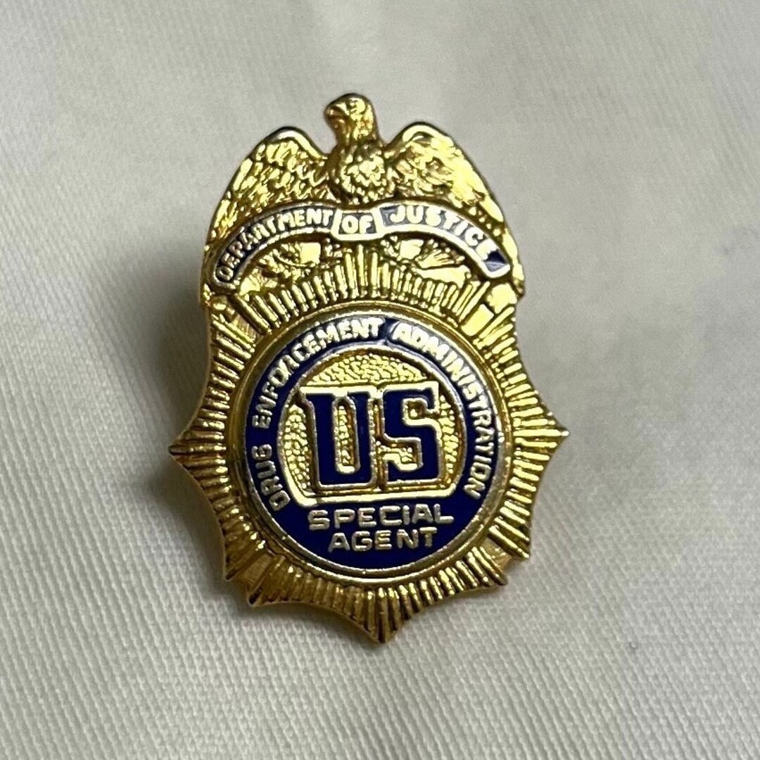 Vintage Lapel Pin department of Justice Drug Enforcement Administration ...